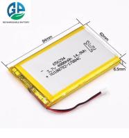 China High Capacity 3.7V 4000mAh Lithium Polymer Battery with 500 Cycle Life for Digital Products for sale