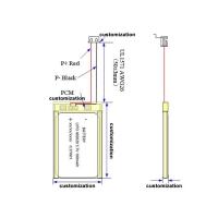 China High Capacity 3.7V 600mAh Lithium Polymer Battery 602080 Size for Reliable Power Supply for sale