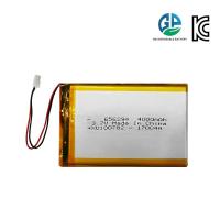 China High Capacity 3.7V 4000mAh Lithium Polymer Battery with 500 Cycles for Digital Products for sale