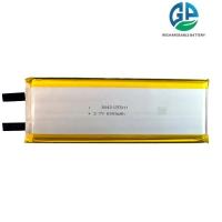 China High Capacity 3.7V  22.2wh  6000mah Lithium Polymer Battery 8043125 Rechargeable High Energy Densty Lipo Battery for sale
