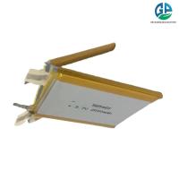 China 3.7V 2000mAh Lithium Polymer Battery with 500times Cycle Life Rechargeable Lipo Battery for sale