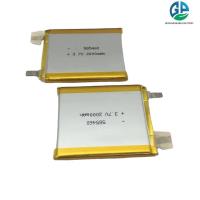 China 3.7V 2000mAh Lithium Polymer Battery with 500times Cycle Life Rechargeable Lipo Battery for sale