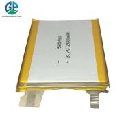 China 3.7V 2000mAh Lithium Polymer Battery with 500times Cycle Life Rechargeable Lipo Battery for sale