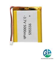 China High Capacity High Cycle Time Lipo Battery Rechargeable Batteries 955565 3.7v 5000mah lithium polymer battery for sale