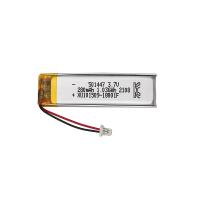 China High Discharge Rate 30C Rechargeable Customized LED Li-Polymer Battery 3.7V 280mAh for sale