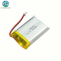 China High Discharge Rate 30C Max60C 750mAh Lithium Polymer LiPo Rechargeable Battery for sale