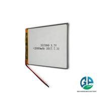 China High Capacity Li Ion Polymer Battery Pack 2500mAh Li-Polymer Battery 3.7v 357090 For Tablet for sale