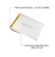 China 6080130 3.7V 8000mAh Rechargeable Lithium Ion Polymer Battery Pack LiPo Battery for sale
