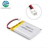 China High Discharge Rate 704050 3.7V 1600mAh Lithium Polymer Battery Pack Lipo Battery for Digital Products for sale