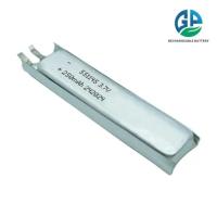 China 3.7V 250mAh KC Certified Li Polymer Cell Polymer Lithium Battery for Toys and Home Appliances for sale