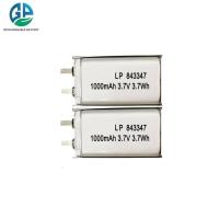 China KC CE Certified 3.7V 1000mAh Lithium Polymer Battery Pack for Beauty Device Rechargeable Lipo Battery for sale