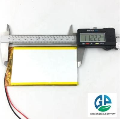 China High Capacity High Cycle Time Lipo Battery 3.7v Rechargeable Batteries 5565110 Lipo Cell 5000mah Power Bank Lithium Polymer Battery for sale