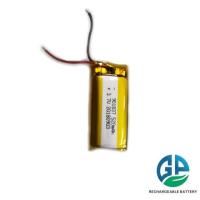 China KC Approved 3.7V 520mAh Li Polymer Battery Rechargeable Lithium Polymer Battery for sale