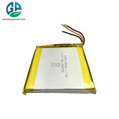 China 3.7v Rechargeable KC Lithium Polymer Battery 2000mah High Capacity Lipo Battery 634853 3.7v 2000mah for sale