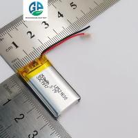 China IEC62133 KC Approved 3.7V 250mAh Lithium Polymer Battery Pack Rechargeable LiPo Battery for sale