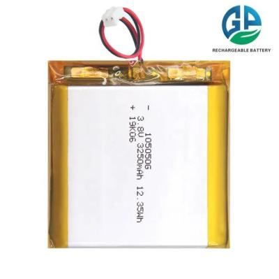 China High Capacity 3.8V 3250mAh High Quality 3.8V High Voltage Rechargeable Li-ion Battery 105050 3250mAh for sale