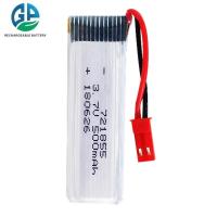 China KC Approved 3.7V 500mAh Lipo Battery Lithium Polymer Battery Pack for Beauty Devices for sale