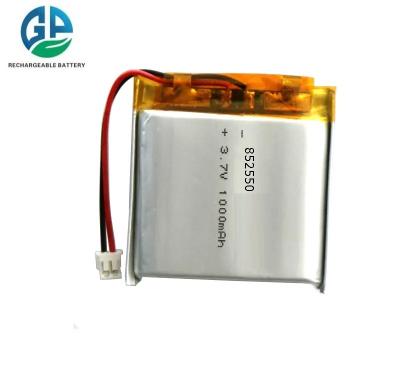 China KC Certified 3.7V 1000mAh Lithium Polymer Battery Rechargeable LiPo Battery for Beauty Devices for sale
