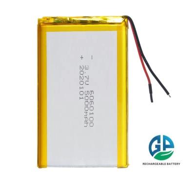 China High Capacity 5000mah 3.7 V Lithium Ion Polymer Battery  Lithium Polymer Battery Packs 3.7V 5000mah 6060100 Lithium Ion Polymer Battery 5000mAh for sale