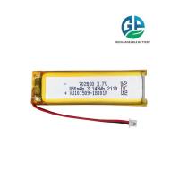 China KC , MSDS, RoHS Approved Rechargeable Li Ion Battery 3.7v 850mAh Lithium Polymer Battery 702060 for sale
