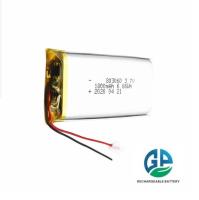 China High Discharge Rate 3.7V 1800mAh Lithium Polymer Battery Rechargeable LiPo Battery Pack 803060 for sale