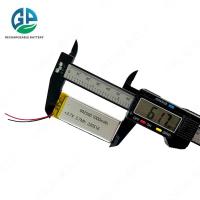 China Rechargeable KC CE Certified 3.7V 1000mAh Lithium Polymer Battery Pack Li-Polymer Battery for sale