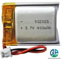 China KC Certificated 400mAh Lithium Polymer Battery Pack 902025 Size for Smartphones and Beauty Devices for sale