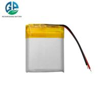 China KC IEC62133 Approved 3.7V 550mAh Lithium-Ion Polymer Battery Rechargeable Lipo Battery Pack for sale