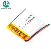 China KC IEC62133 Approved 3.7V 550mAh Lithium-Ion Polymer Battery Rechargeable Lipo Battery Pack for sale