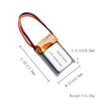 China KC Approved 3.7V 110mAh Lithium Polymer Battery Rechargeable Li Polymer Lipo Battery Pack for sale