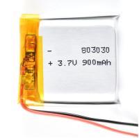China KC IEC62133 Approved 3.7V 900mAh Rechargeable Battery Pack Polymer Lithium Lipo Battery for sale
