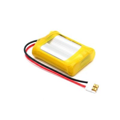 China High Capacity 3.7V Rechargeable Battery Pack with 8*30*30mm TxWxL Size and 4.2V Max Charge Voltage for sale