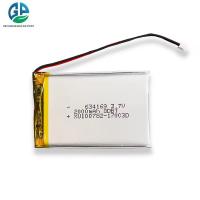 China High Discharge Rate Battery 30C Max60C Rechargeable 634169 2000mAh 3.7V Li-Polymer Battery For Electric Folklifts for sale