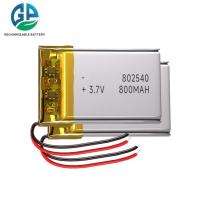 China 3.7V 800mAh Lithium Polymer Battery Pack with 500times Cycle Life for Beauty Devices for sale