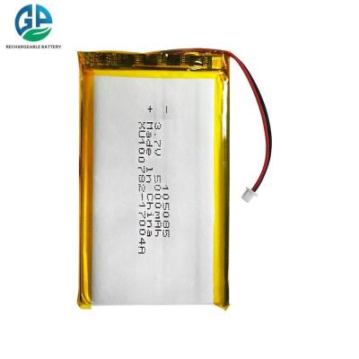 China High Capacity 5000mAh 3.7V Lithium Polymer Battery with 500 Times Cycle Life Rechargeable LiPo Battery for sale