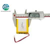 China High Capacity 3.7V 1800mAh Lithium Polymer Battery Rechargeable Lipo Battery 505068 for sale
