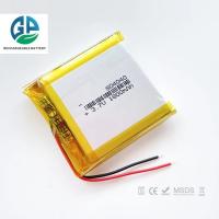 China High Discharge Rate 30C 1800mAh Lithium Polymer Battery 804040 Pouch Rechargeable for Handheld Games Players for sale
