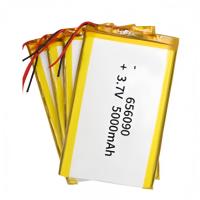 China High Capacity 5000mAh 3.7V Rechargeable Lithium Ion Battery 18650 Battery with PCB Cables for sale