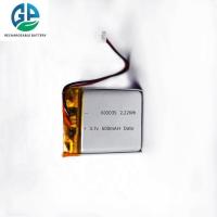 China 3.7V 600mAh KC IEC62133 Approved Lithium Polymer Battery Lipo603035 Rechargeable Battery Pack for sale