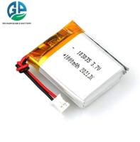 China KC CE Certified 3.7V 1000mAh Lithium Polymer Battery Pack with 500 Times Cycle Life Rechargeable Lipo Battery for sale