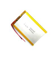 China High Capacity 4000mAh 3.7V Lithium Polymer Battery 606090 with 500 Cycle Life for Digital Products for sale