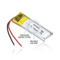 China KC Approved 1200mAh Li Polymer Battery 603450 Rechargeable LiPo Pack for Wearables for sale