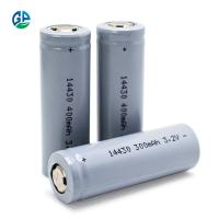 China LFP Battery 14430 3.2V 500mAh LiFePO4 Cell with 2000 Cycles for Solar Device for sale