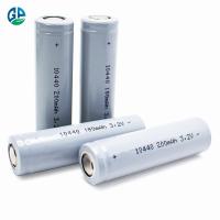 China LFP Battery LiFePO4 Cylindrical Cell 3.2V 200mAh with 2000 Cycles for Digital Products for sale