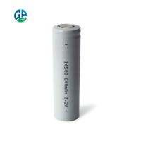 China IFR14500 3.2V 700mAh LiFePO4 Battery Cell with 2000 Cycles for Solar and Digital Products for sale