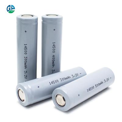 China IFR14500 3.2V 700mAh LiFePO4 Battery Cell with 2000 Cycles for Solar and Digital Products for sale