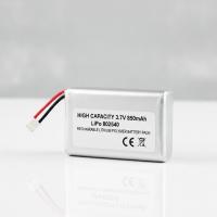 China High Capacity 3.7V 850mAh Lithium Polymer Battery Rechargeable LiPo 802540 Battery Pack for sale