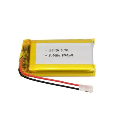 China 2000mAh 3.7V UN38.3/IEC62133 Certified Lithium Polymer Battery with 500 Cycle Life for sale