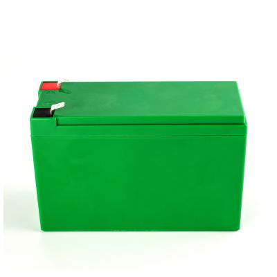 China 2000 Cycles 12V 7Ah LiFePO4 Solar Light Battery with ABS Case - Rechargeable Battery Pack for sale