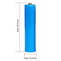China 320mAh 3.7V AAA Size 10440 Lithium Ion Rechargeable Battery for Toothbrush for sale